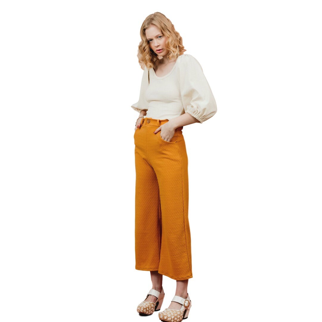 Friday Pattern Co / Printed Sewing Pattern / Joan Knit Trousers - Etsy