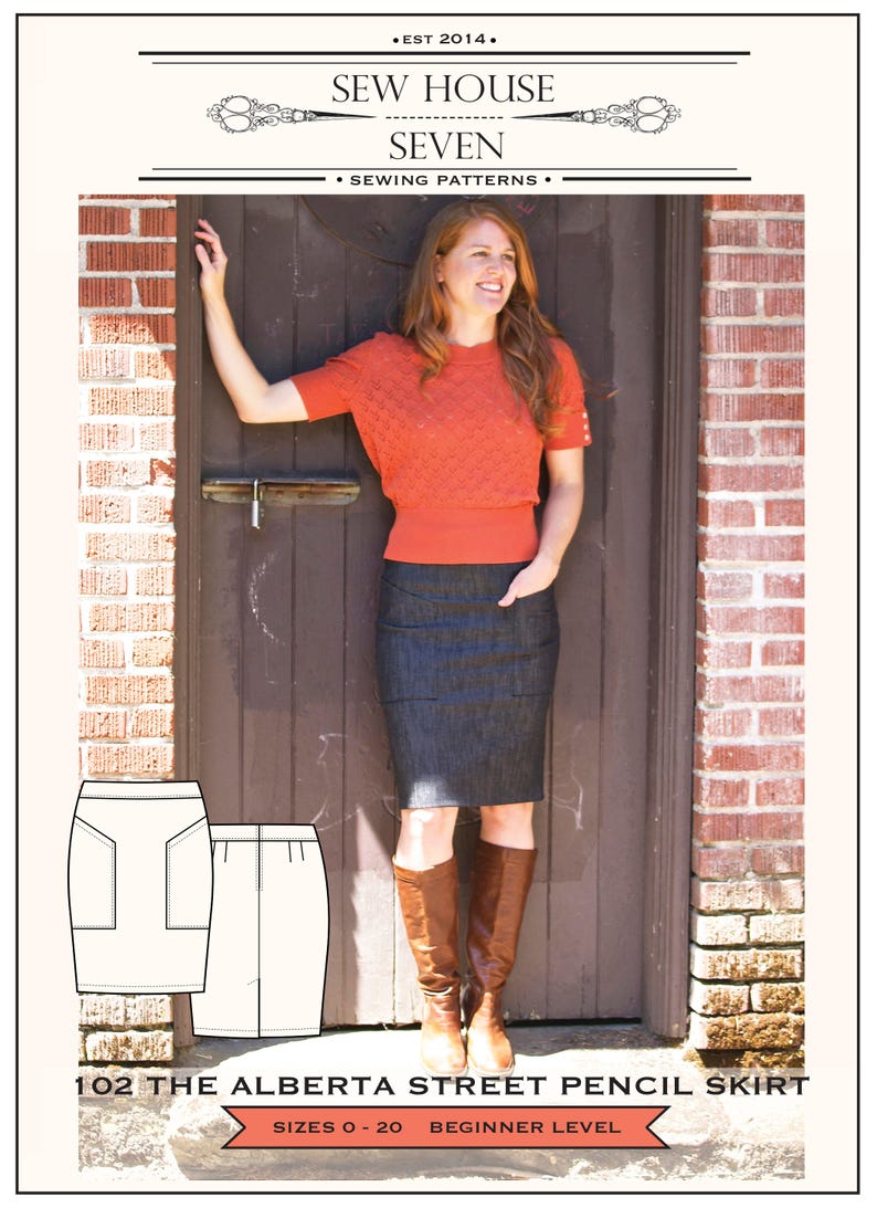 Sew House Seven US / Printed Sewing Pattern / Alberta Street - Etsy