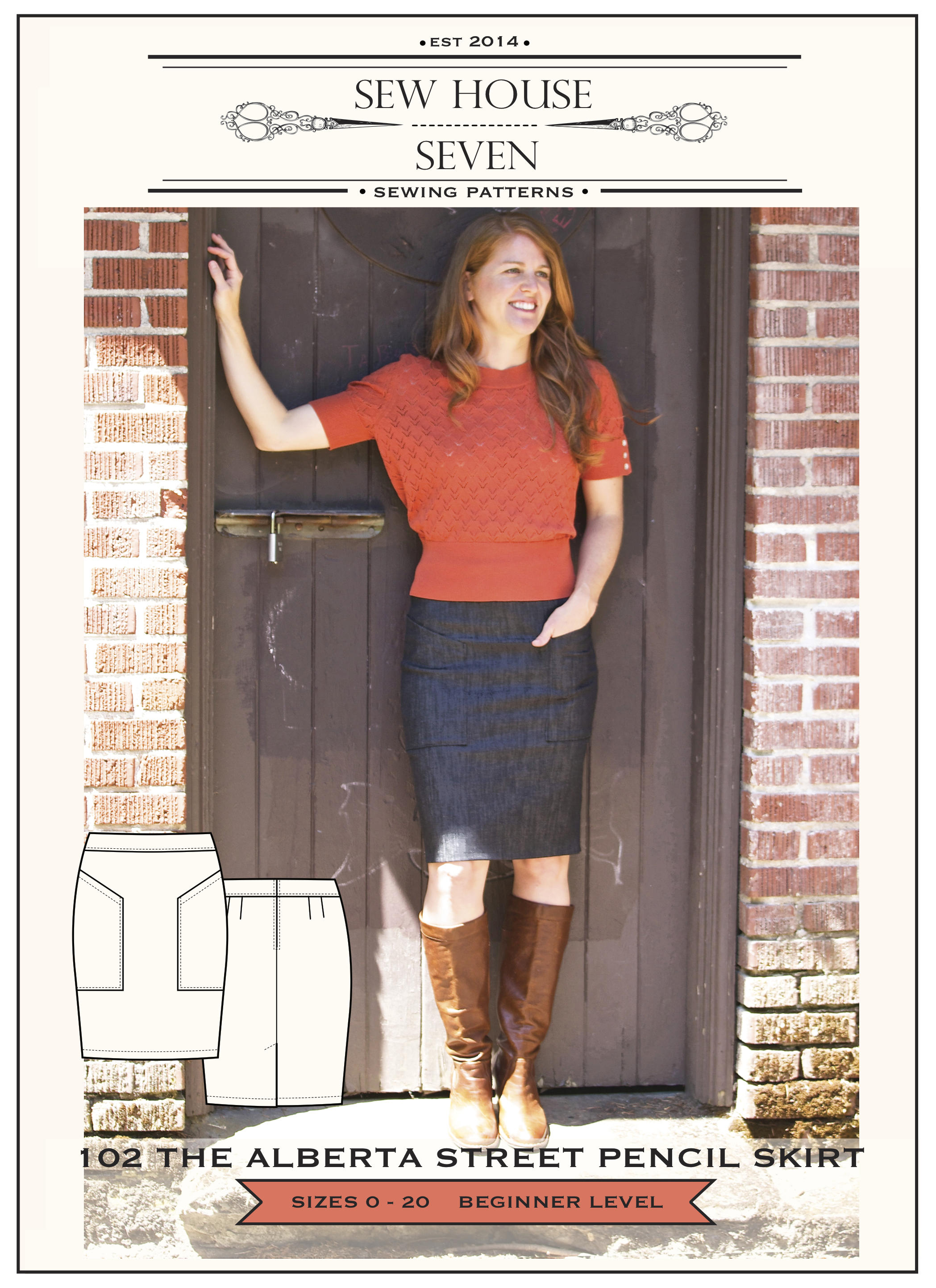 Sew House Seven US / Printed Sewing Pattern / Alberta Street | Etsy