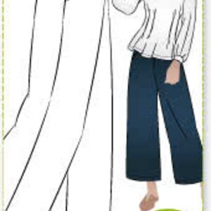 Style Arc / Printed Sewing Pattern / Fifi Pant - Etsy