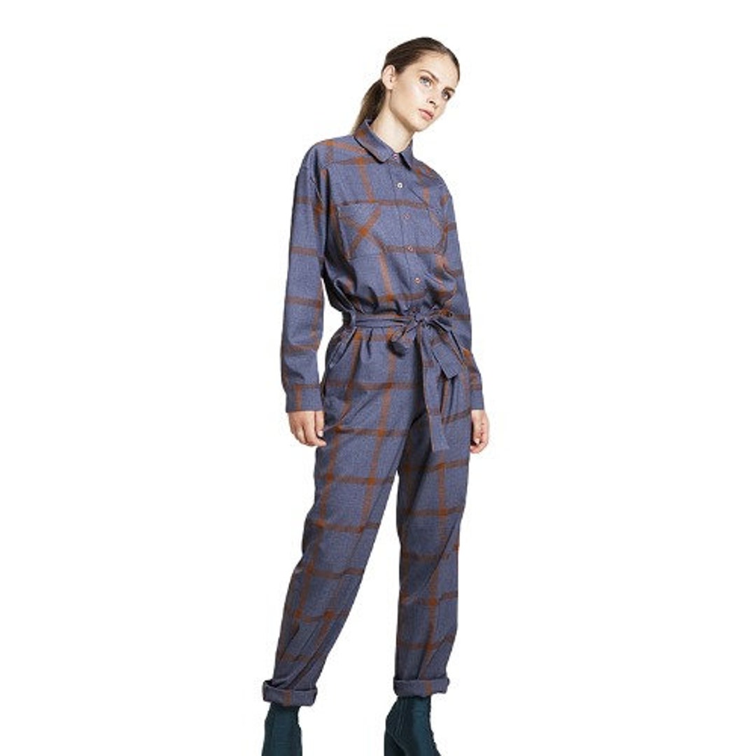 Fibre Mood / Printed Sewing Pattern / Carmella Jumpsuit - Etsy