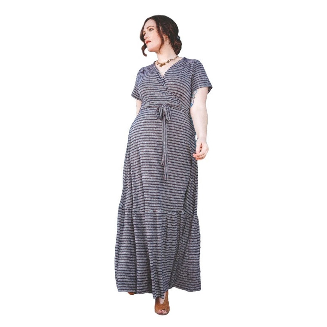 Friday Pattern Co (US) / Printed Sewing Pattern / Westcliff Wrap Dress ...