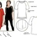 Style Arc / Printed Sewing Pattern / Meg Raglan Tee - Etsy