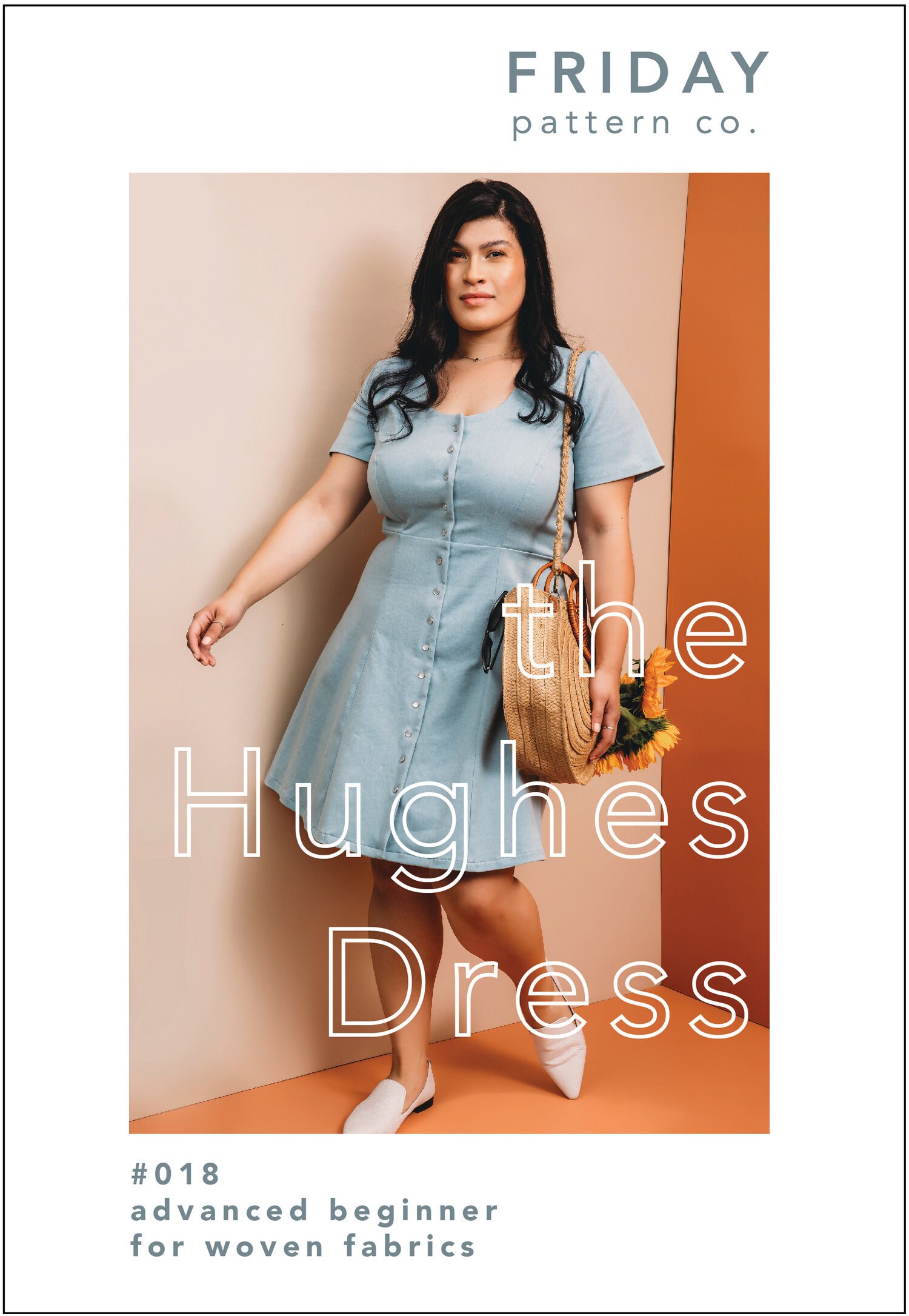 Friday Pattern Co US / Printed Sewing Pattern / Hughes Dress | Etsy