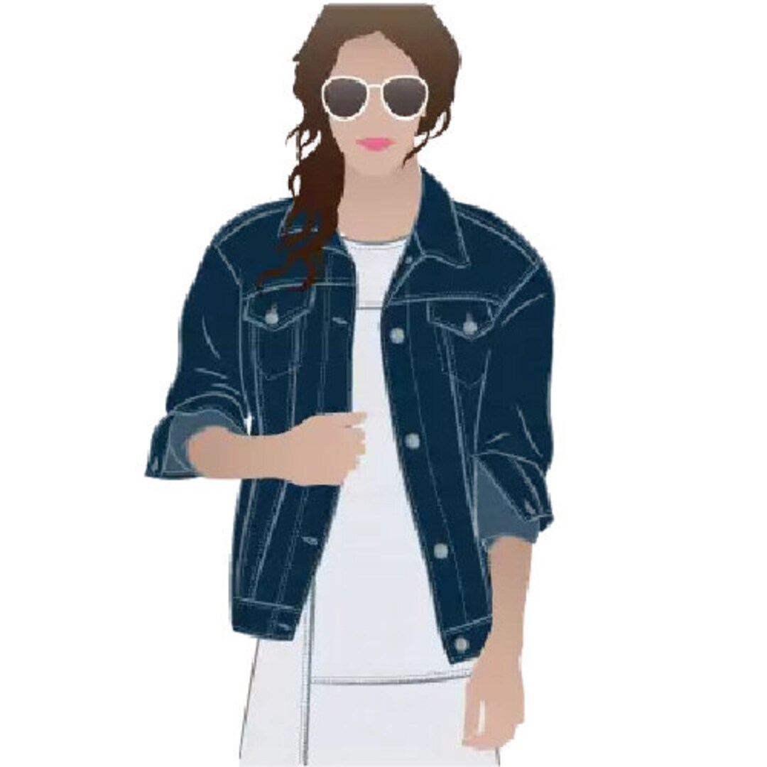 Style Arc / Printed Sewing Pattern / Stevie Jean Jacket - Etsy