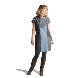 Sew Different / Printed Sewing Pattern / Essential Denim Dress - Etsy