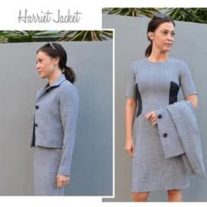 Style Arc / Printed Sewing Pattern / Harriet Jacket - Etsy