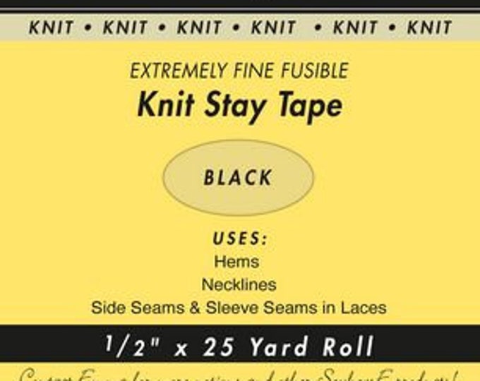 Fusible Knit STAY TAPE - 1/2 Inch Wide X 25 Yards - Etsy