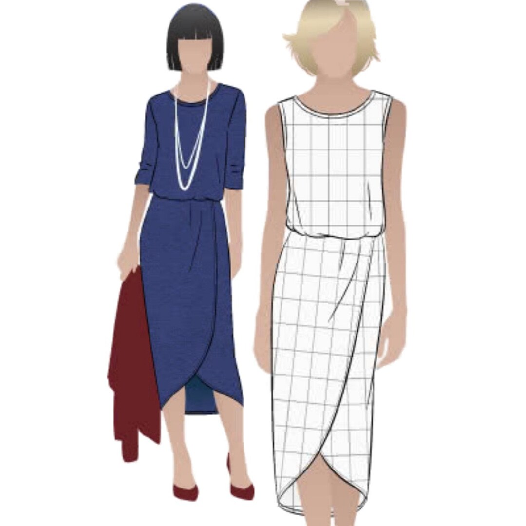Style Arc / Printed Sewing Pattern / Cameron Dress - Etsy