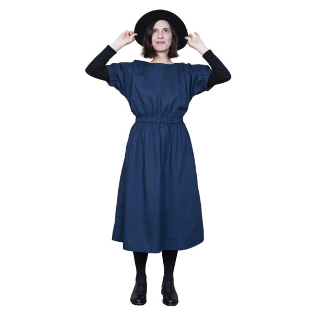 Assembly Line / Printed Sewing Pattern / Cuff Dress - Etsy