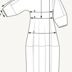 Assembly Line / Printed Sewing Pattern / Barrel Dress - Etsy