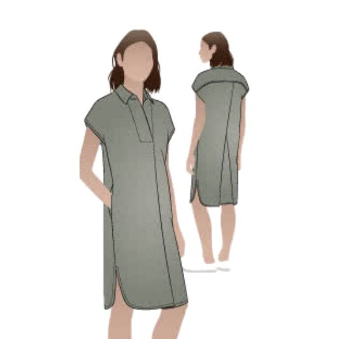 Style Arc / Printed Sewing Pattern / Autumn Dress - Etsy