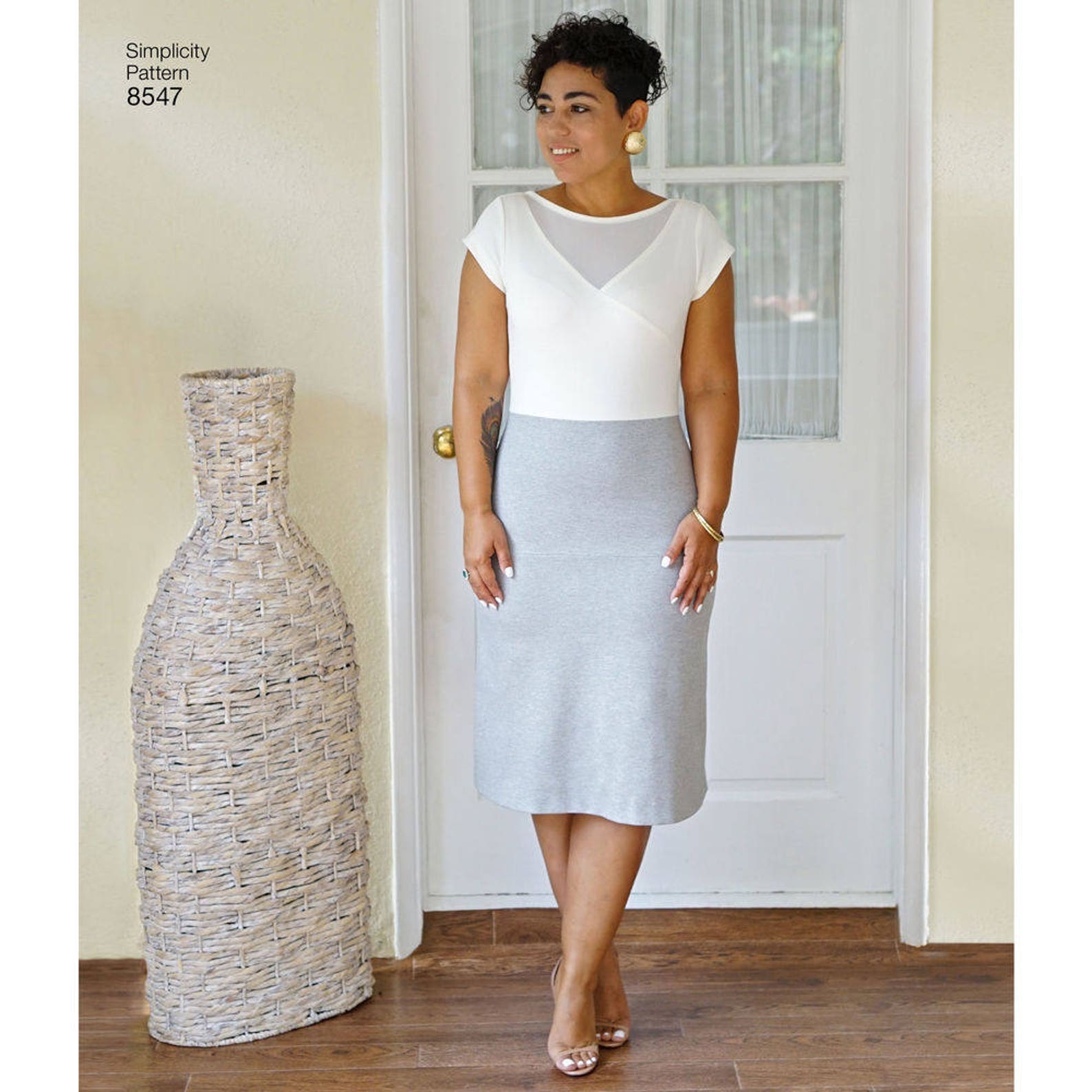 Mimi G Style Sewing PATTERN - 8547 Knit Dress - Sizes 8 to 16 - Etsy
