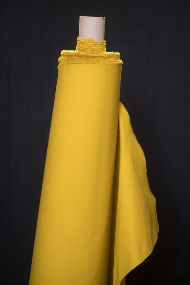 Dry Organic Cotton Oilskin / Yellow - Etsy