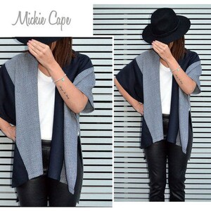 Style Arc / Printed Sewing Pattern / Mickie Cape - Etsy
