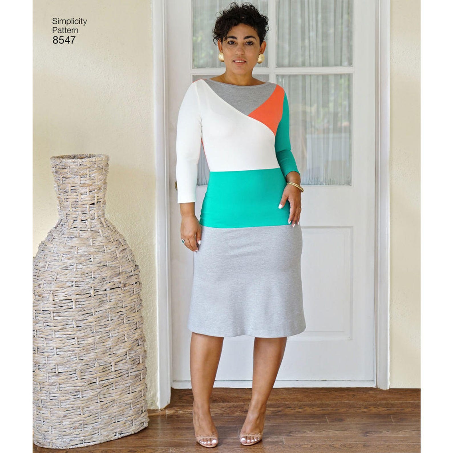 Mimi G Style Sewing PATTERN 8547 Knit Dress Sizes 8 to 16 - Etsy