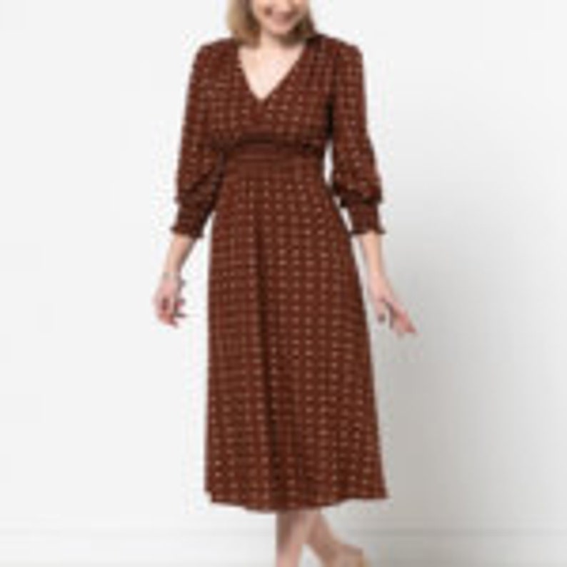 Style Arc / Printed Sewing Pattern / Philomena Dress - Etsy