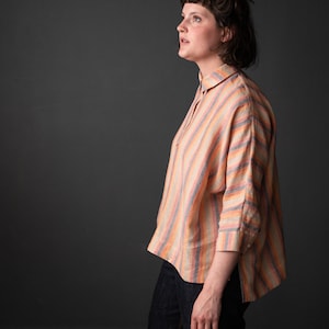 Printed Sewing Pattern / Boxy Popover Top / Womenswear - Etsy