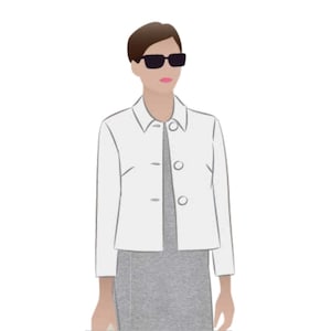 Style Arc / Printed Sewing Pattern / Harriet Jacket - Etsy