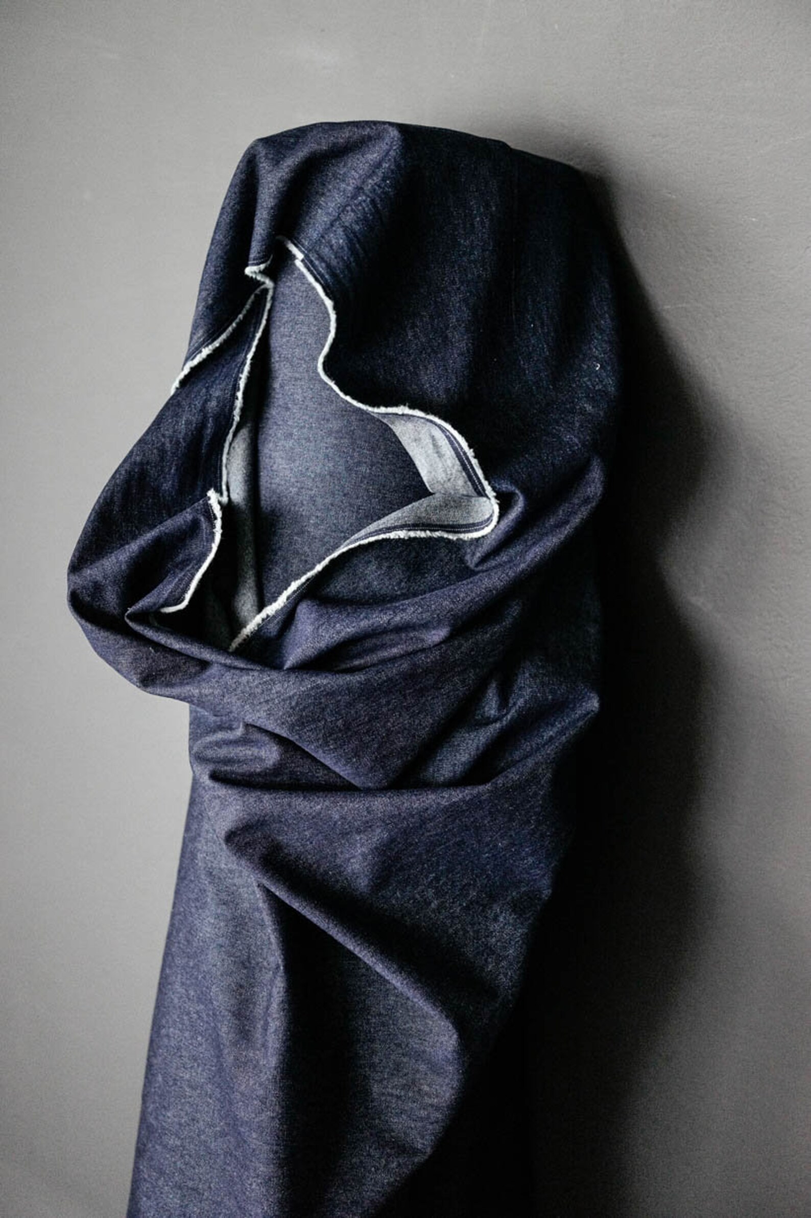 8oz Washed Denim / Dark Blue | Etsy