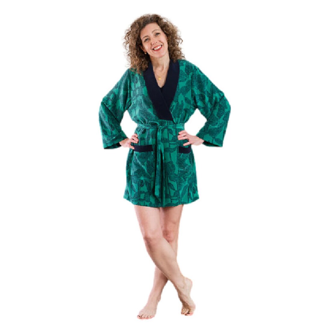 Liesl & Co (US) / Printed Sewing Pattern / Wynwood Robe + Shorts - Etsy