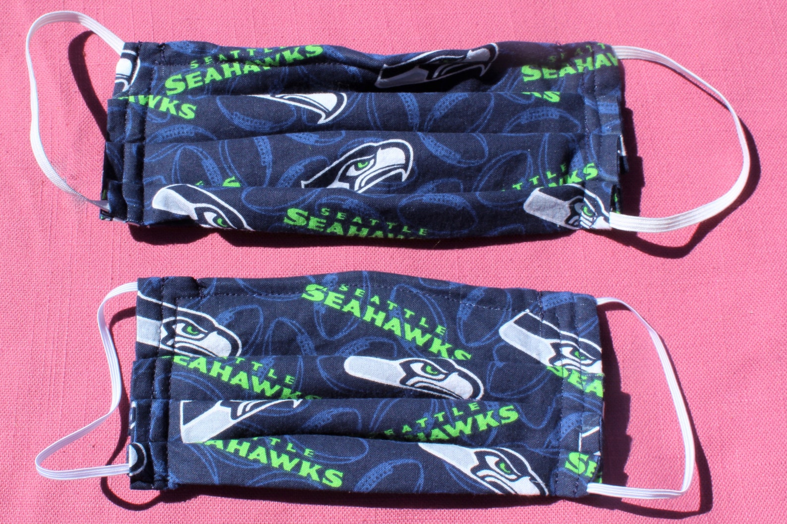Seattle Seahawk Adult & Ex-large Face Mask Reusable 100% | Etsy