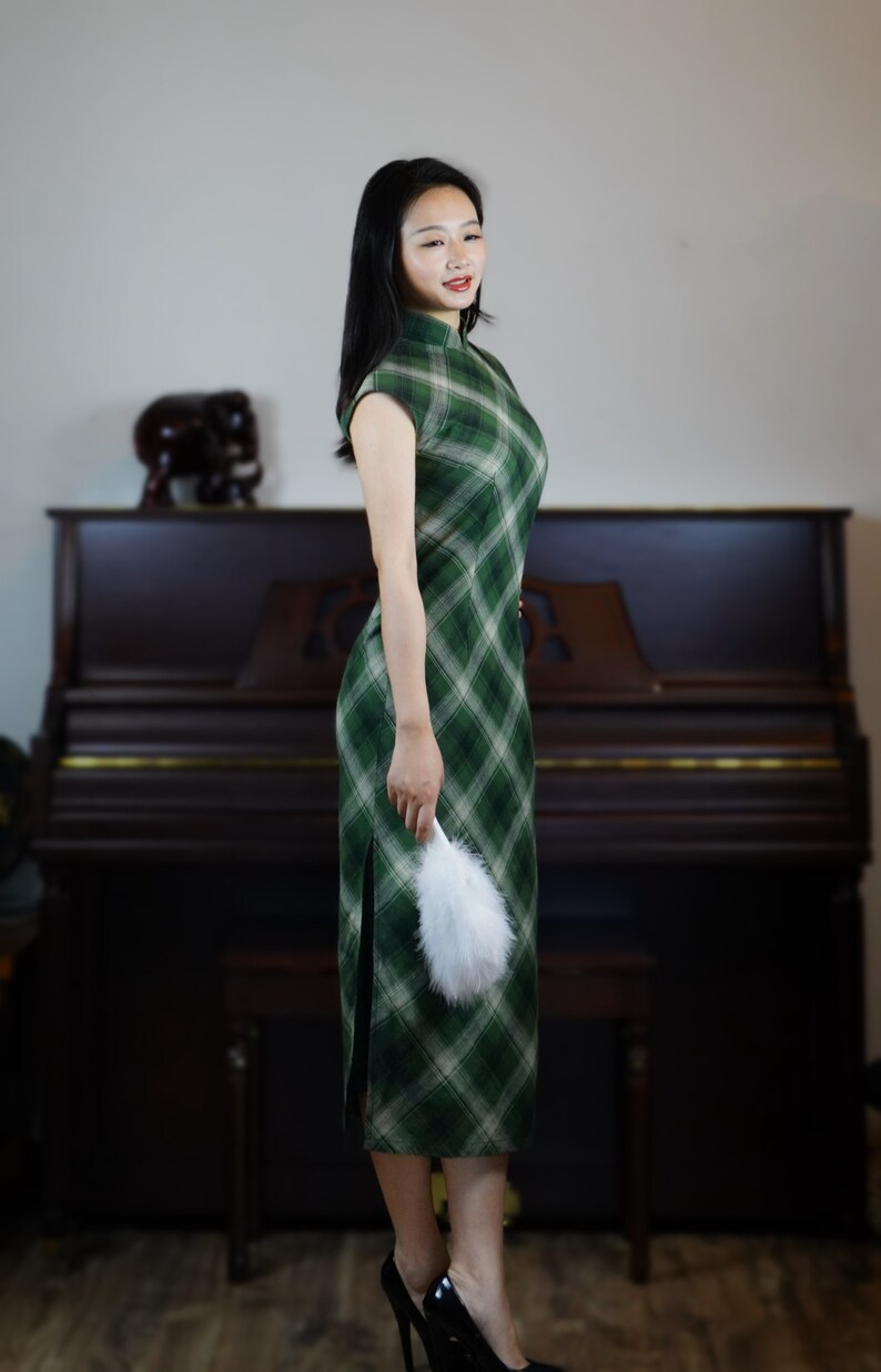Chinese Qipao Dress, Traditional Chinese Dress, Tea Ceremony Dress ...