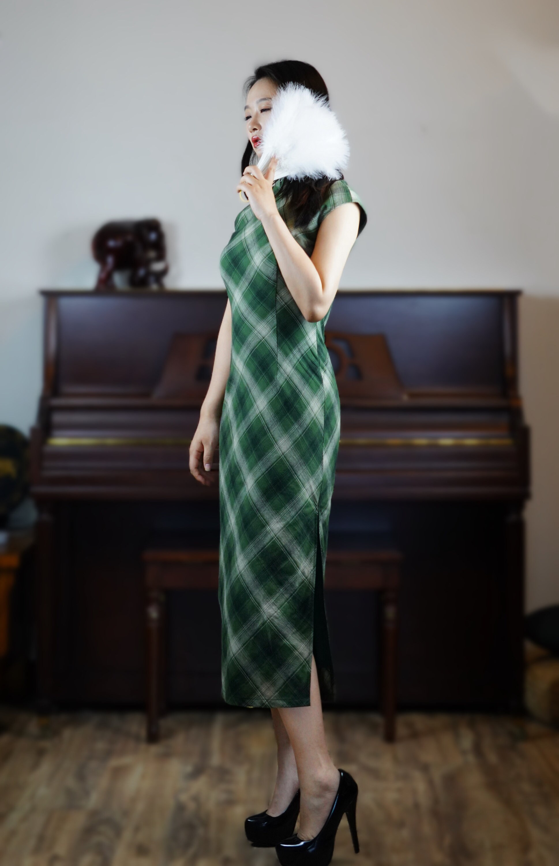 Chinese Qipao Dress, Traditional Chinese Dress, Tea Ceremony Dress ...