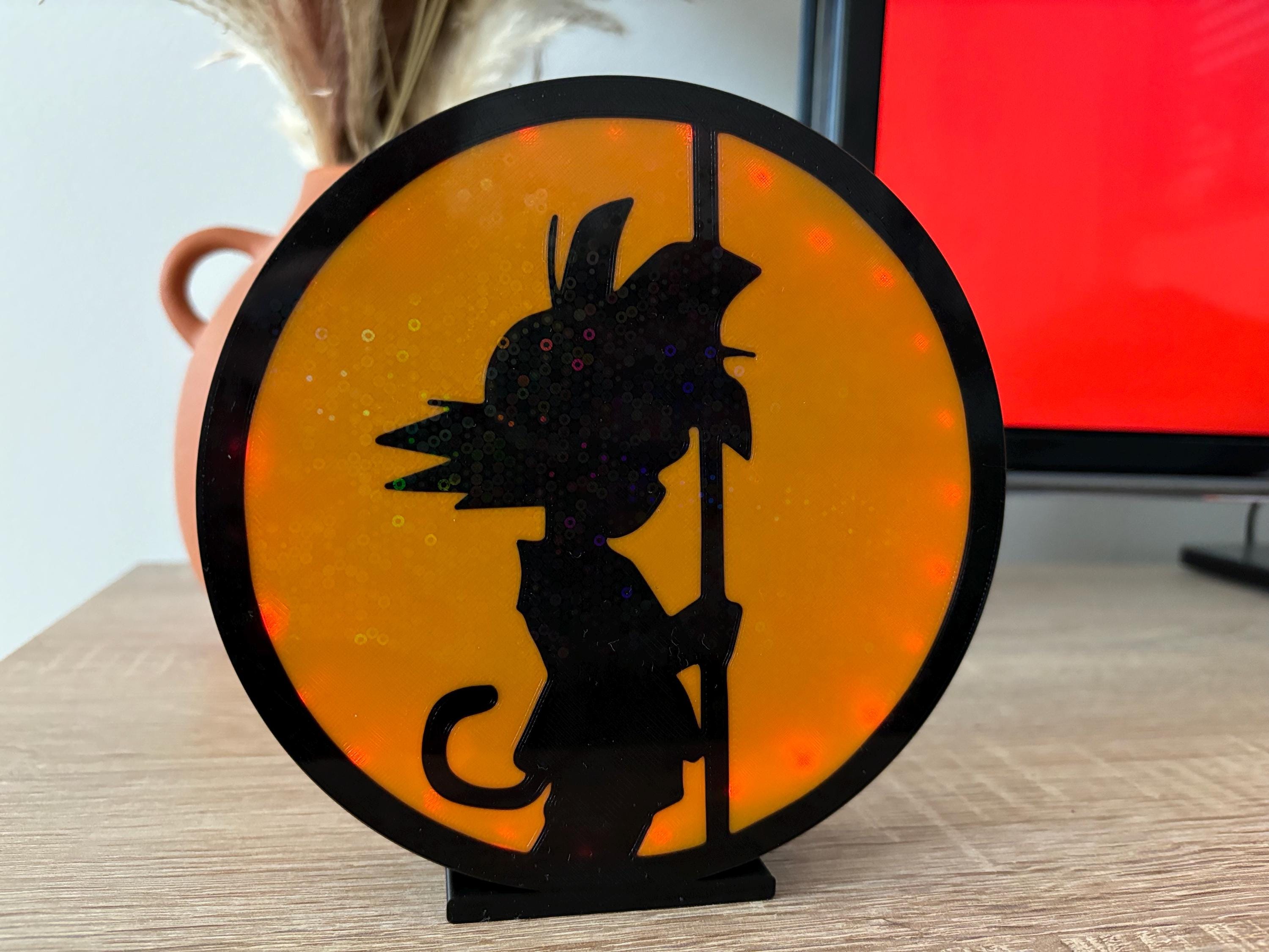 Dragon Ball Lampe Son Goku LED RGB USB - Etsy
