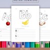 Alphabet Tracing Printables. 26 ABC Phonics Tracing Cards. Preschool ...