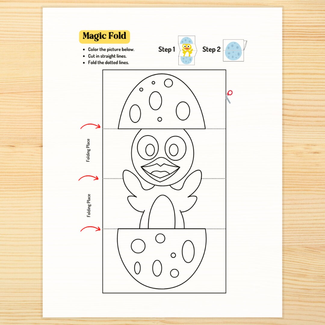 Duck Printable Craft, Kids Coloring Page, Homeschool Download, Paper ...