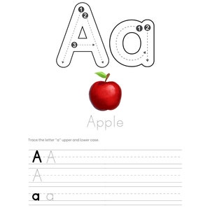 Alphabet Tracing Printables. 26 ABC Phonics Tracing Cards. Preschool ...