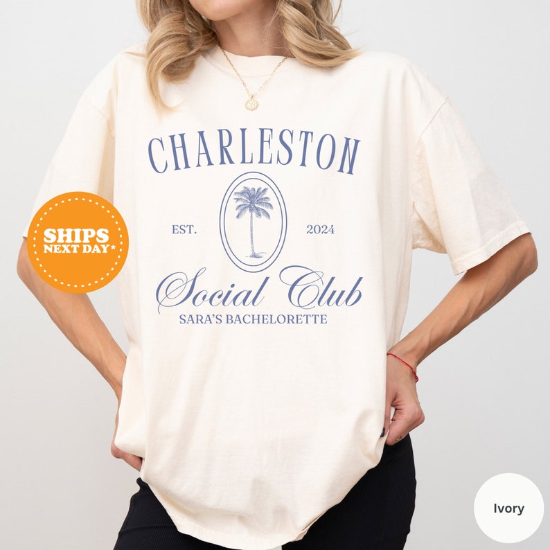 Personalized Bachelorette Shirt, Social Club Bachelorette Trip Shirt ...