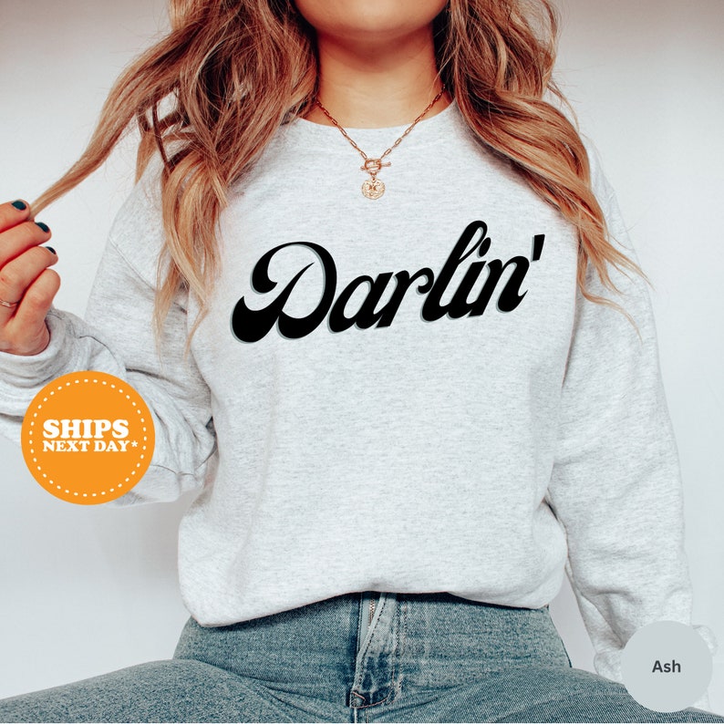 Darlin' Sweatshirt, Cute Western Shirt, Country Girl Shirt, Country ...