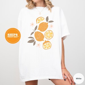 Lemon Shirt, Citrus Shirt, Vintage Shirt, Graphic Shirt, Lemon Fruit ...