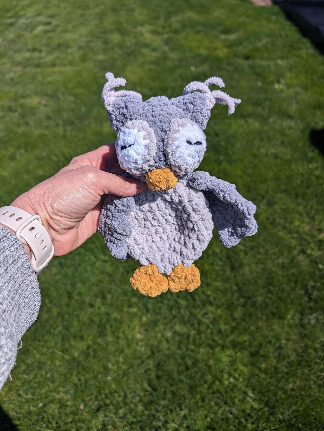Oakley the Owl Lovey, Amigurumi, Baby Gift, Woodland Animal, Forest ...