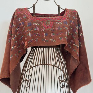 Guatemala Hand Embroidered Blouse, Hand Sewn/handmade, Indigenous ...