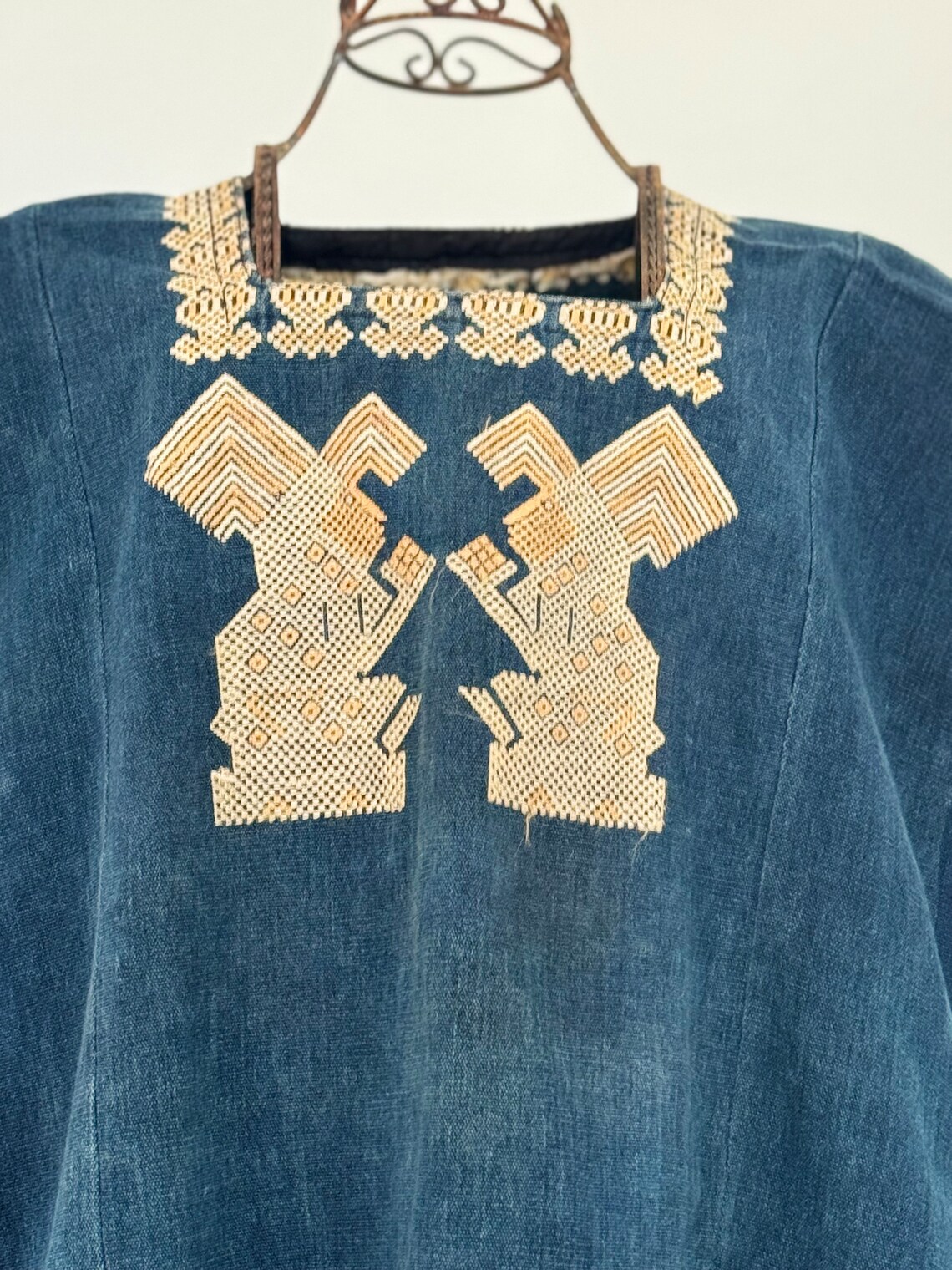 Guatemala Hand Embroidered Blouse, Hand Sewn/handmade, Indigenous ...