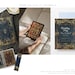 Book Covers Digital Paper for Ebook Mockup Vintage Gold Frame ...