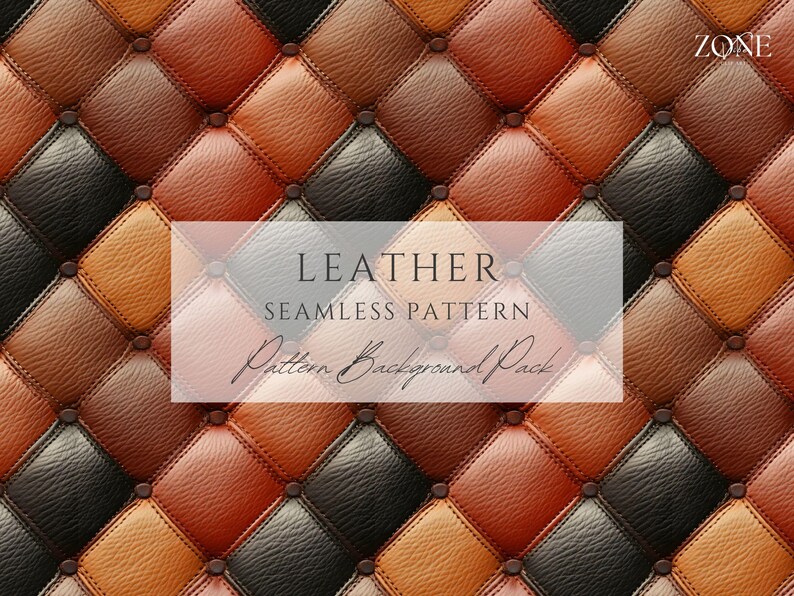 Leather Texture Digital Paper, Seamless Rustic Leather Textures Pattern ...