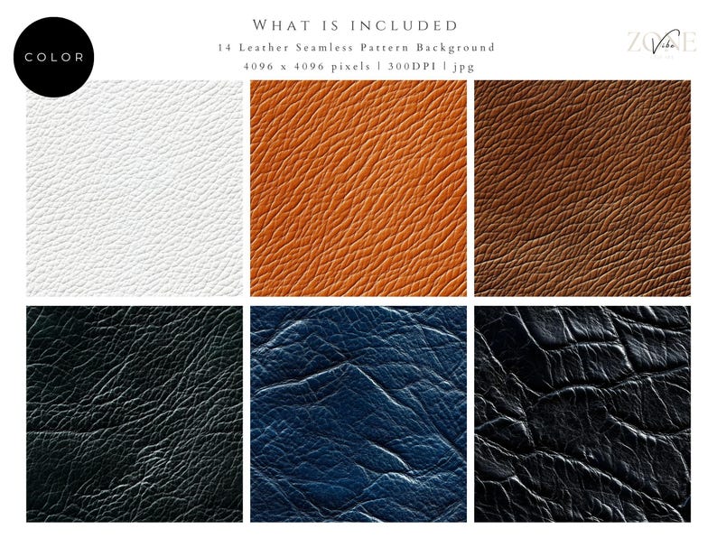 Leather Texture Digital Paper, Seamless Rustic Leather Textures Pattern ...