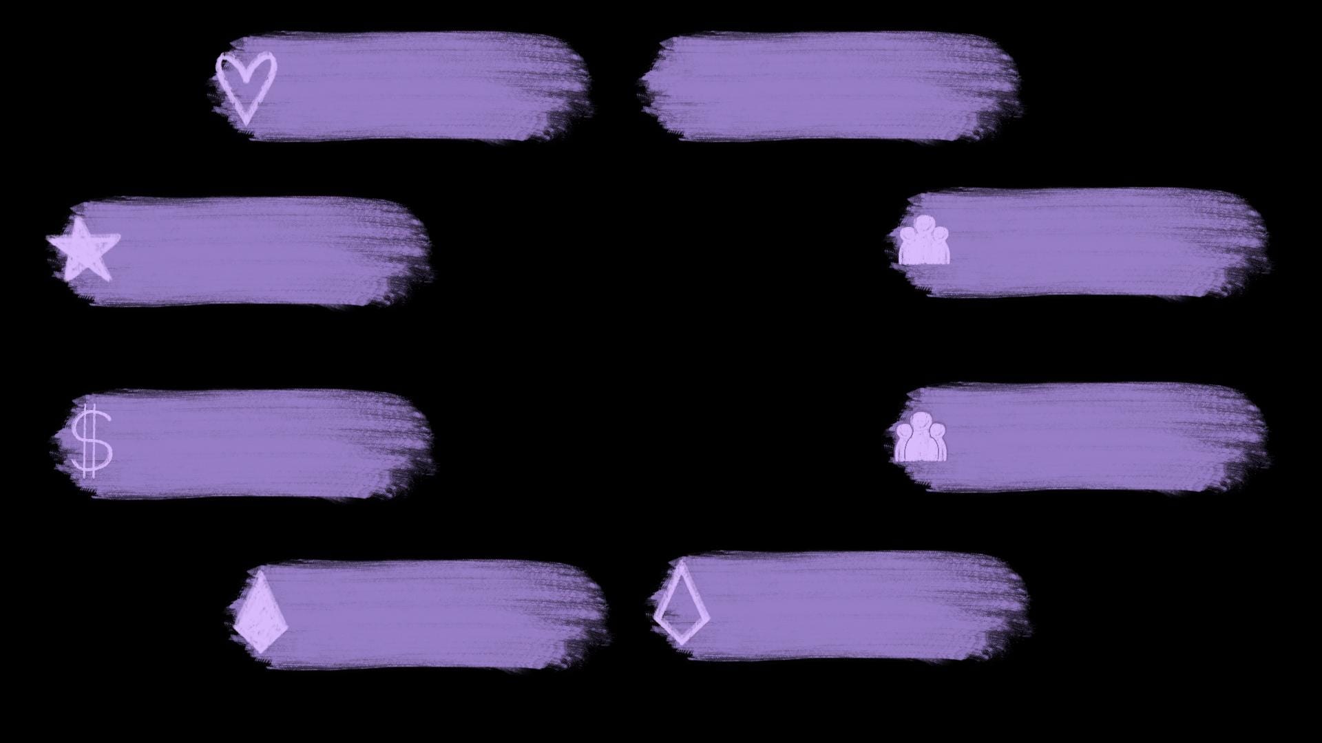 Purple Twitch Stream Overlay With Chat Box, Webcam Border, Alert Boxes ...