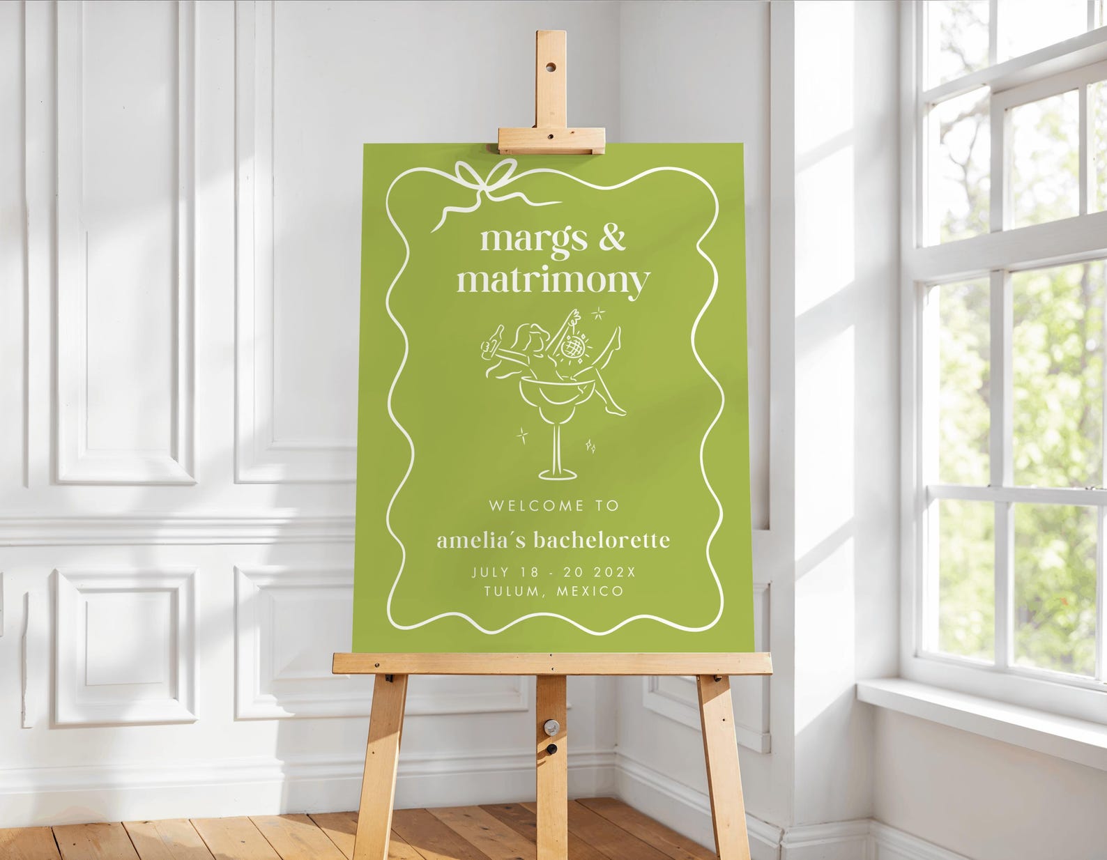 Margs and Matrimony Welcome Sign, Margarita Bachelorette Sign, Final ...