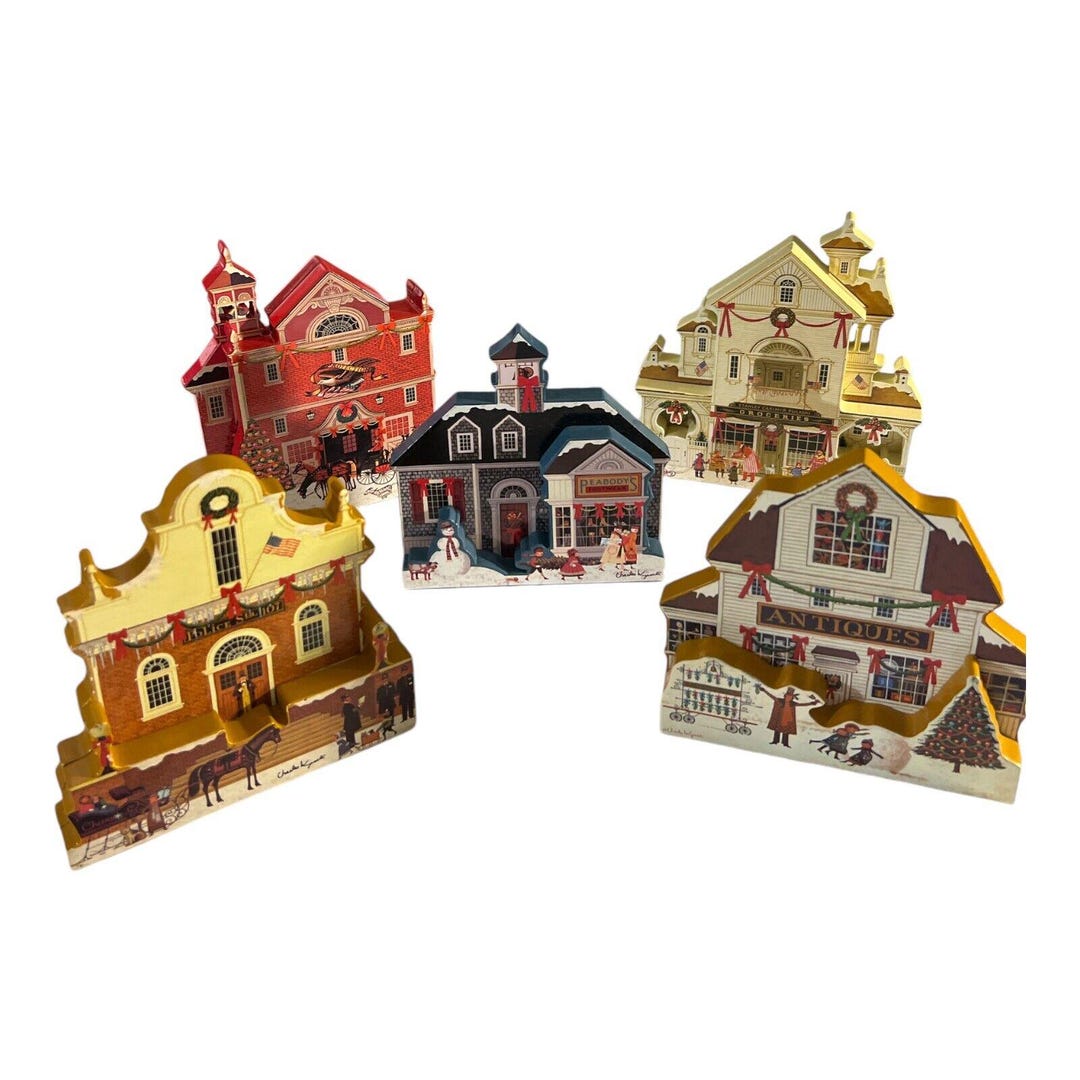 Charles Wysocki Hometown Christmas Roll Call Main ST Market 5 in the ...