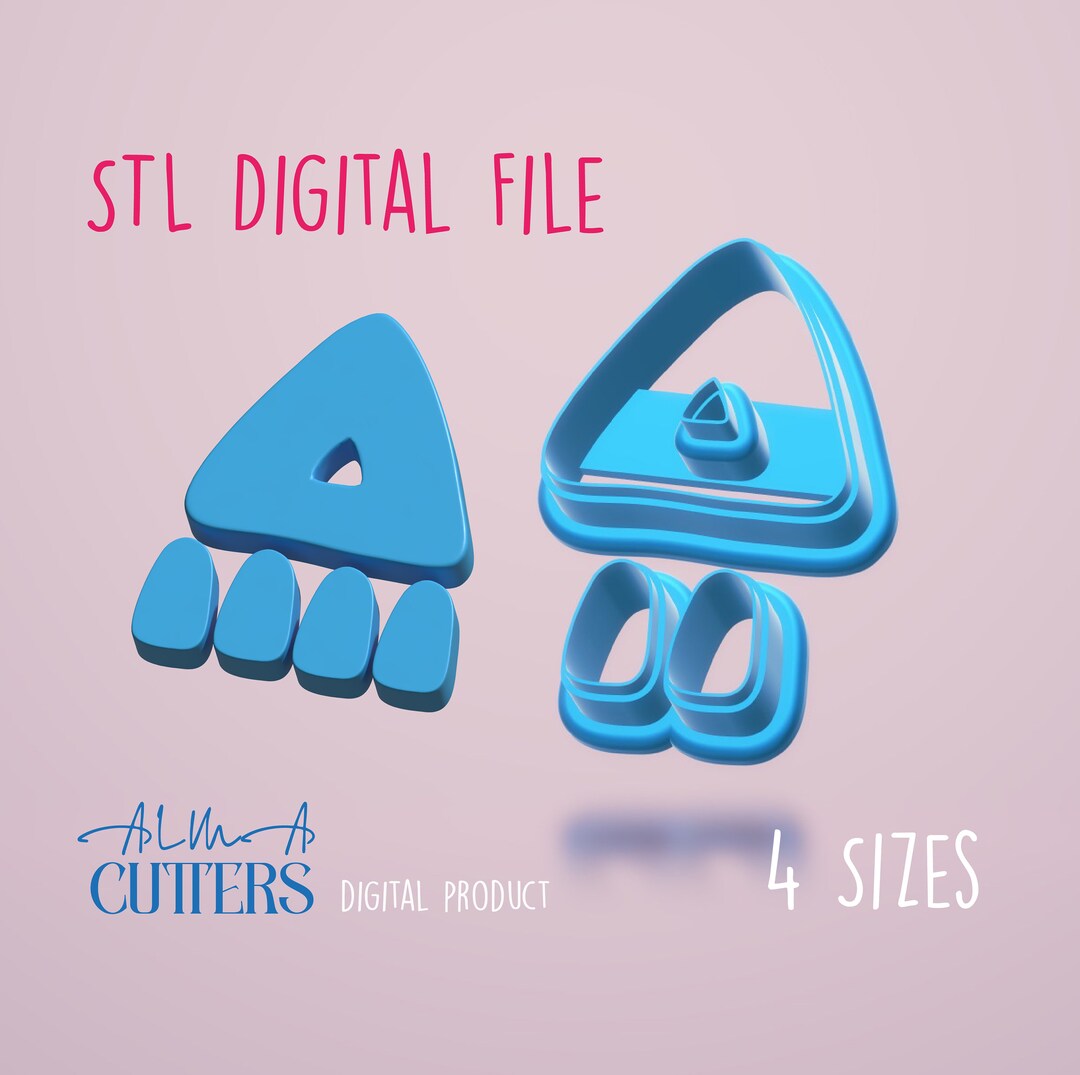 Polymer Clay Cutters STL File Clay Cutter STL Cutter File Digital STL ...