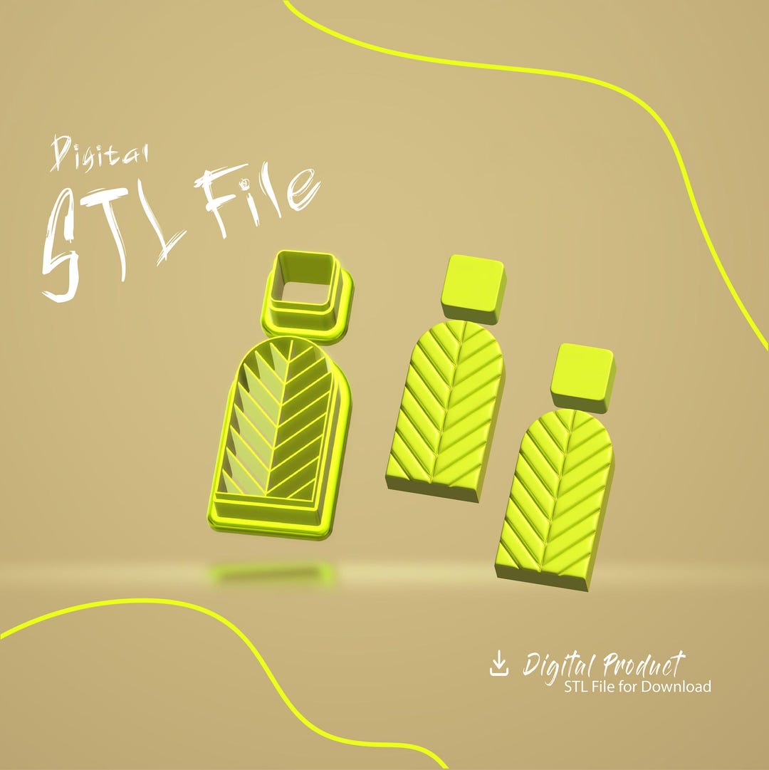 Polymer Clay Cutters STL File Clay Cutter STL Cutter File Digital STL ...