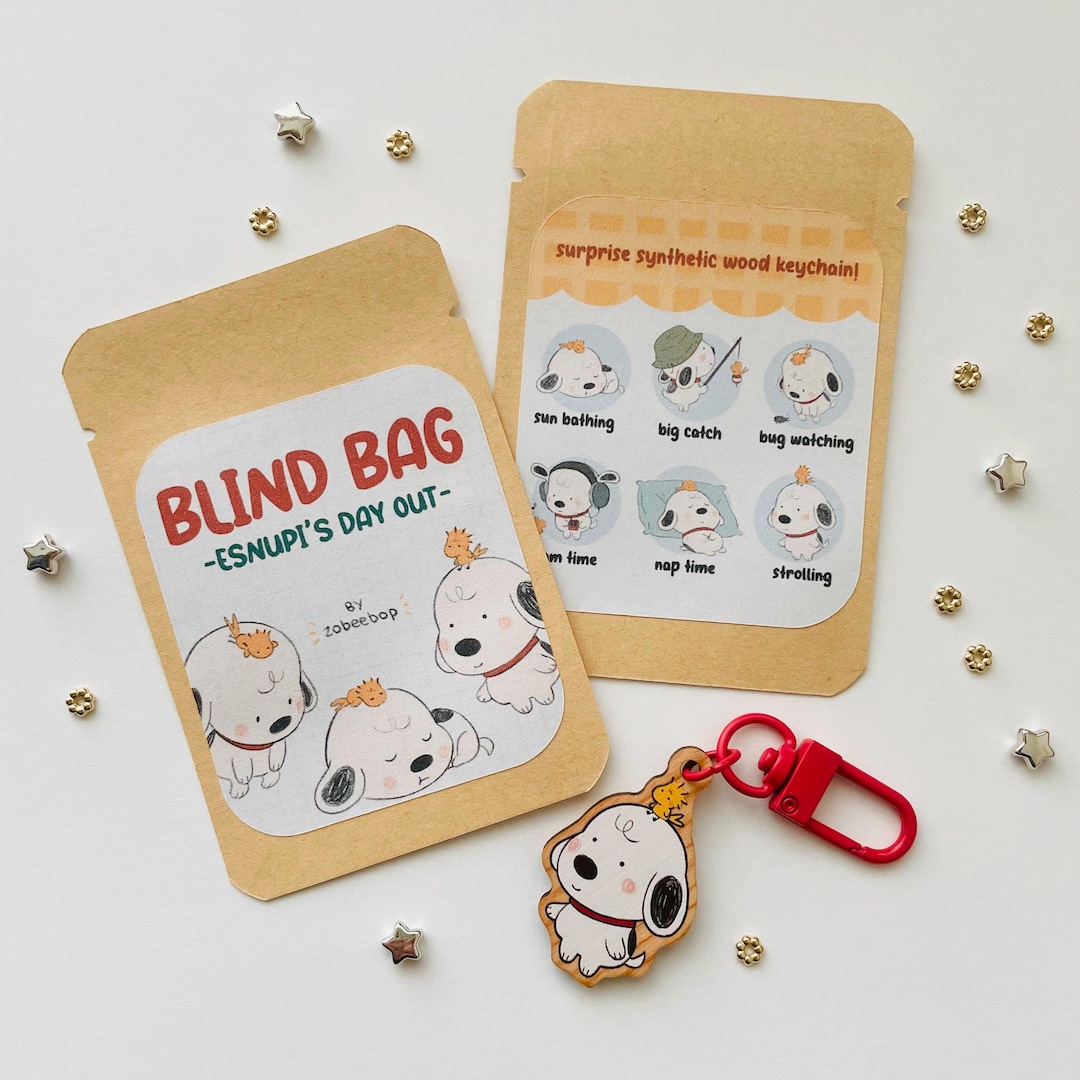 Esnupi's Day Out! | Blind Bag Keychains - Etsy