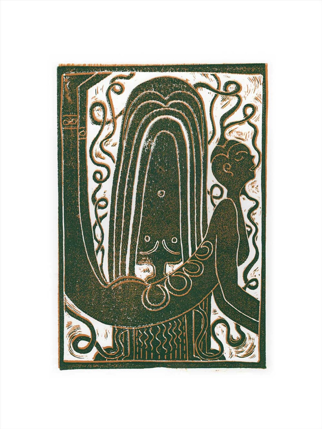 Asanas - 9 X 12" Print With White Borders - Cycles of Feminine Divine ...