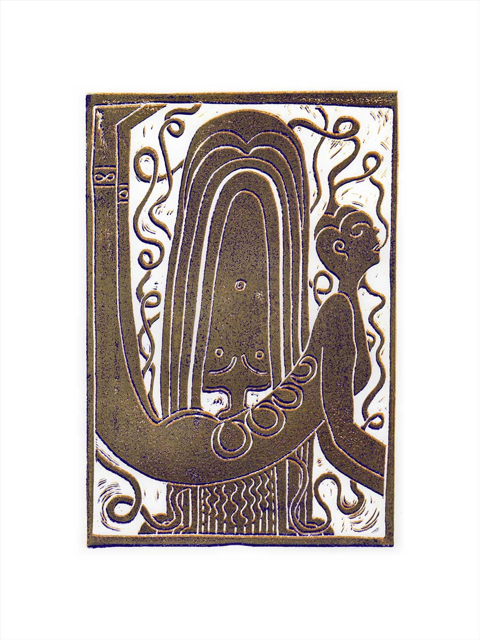 Asanas - 9 X 12" Print With White Borders - Cycles of Feminine Divine ...