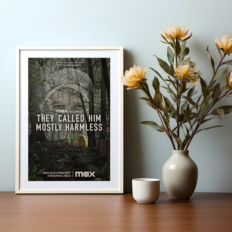 They Called Him Mostly Harmless Movie Poster,movie Art,home Decor,movie ...